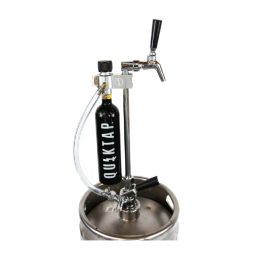 QuikTap® SS: Stainless Steel Portable Beer Keg Tap – QuikTap®