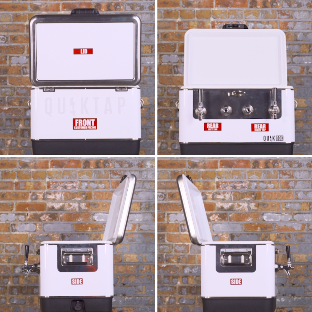 QuikBOX® Portable Cocktail On Tap Dispenser Kit – Optional ...