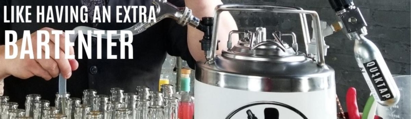 QuikTap® – Portable CO2 Keg Taps for Draft Beer, Wine and Spirits