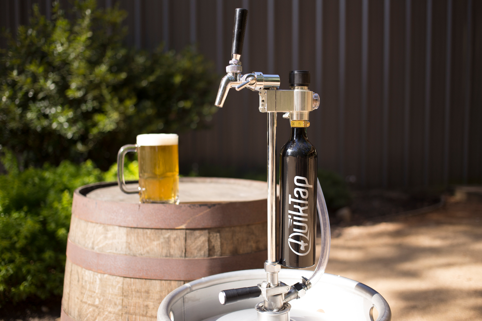 QuikTap SS All Stainless Steel Beer Keg Tap QuikTap SS All Stainless Steel Beer Keg Tap